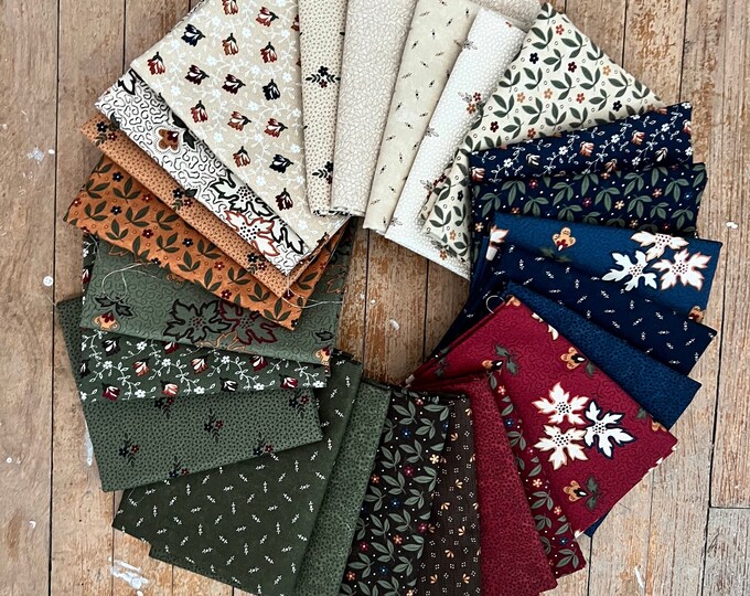 Winter Forest Fat Quarter Bundle (16), Northwoods Fabric by Benartex ...