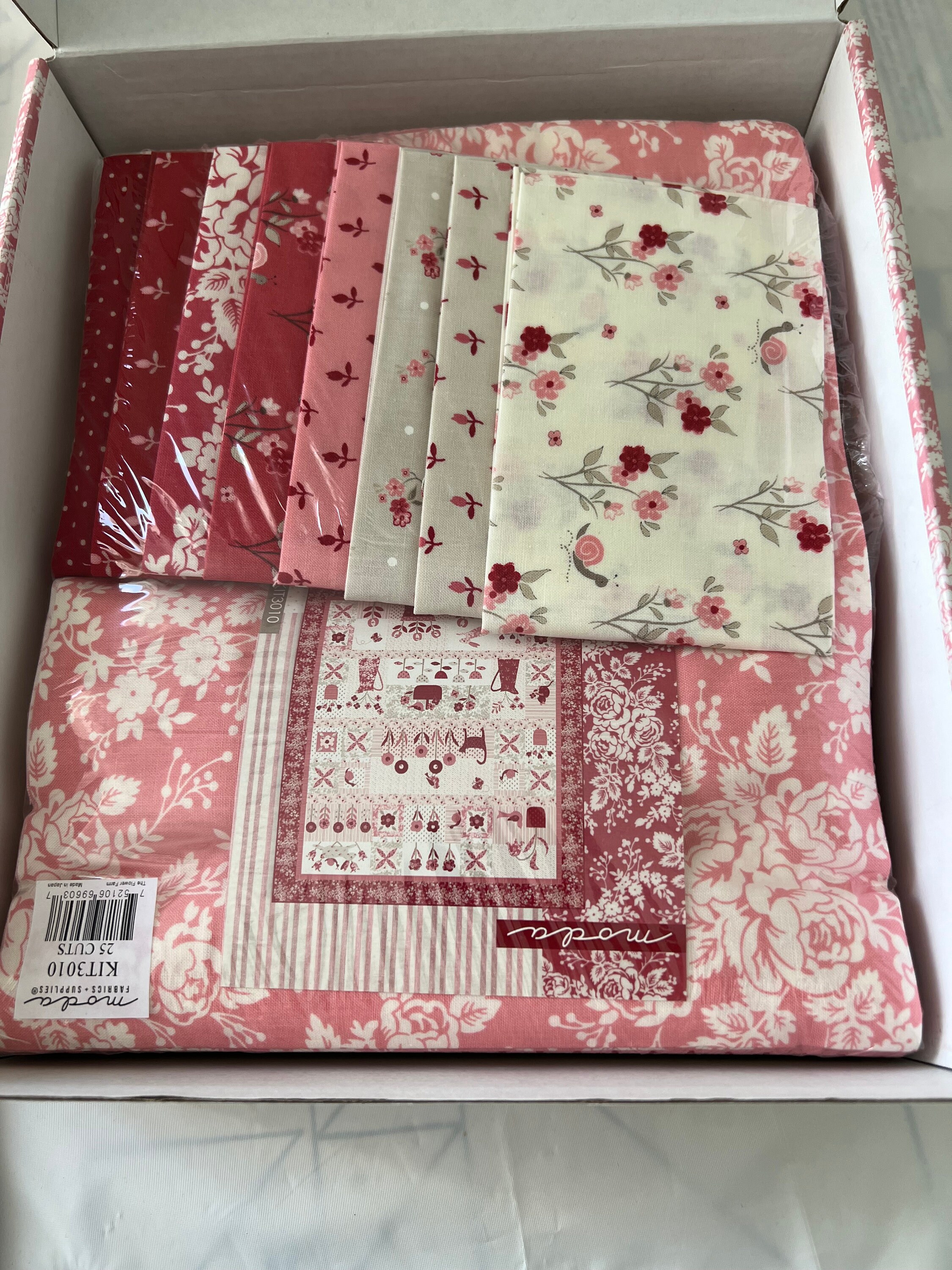 Flower Farm Quilt Kit, Bunny Hill Designs, Throw Size 58" X 68" - Etsy