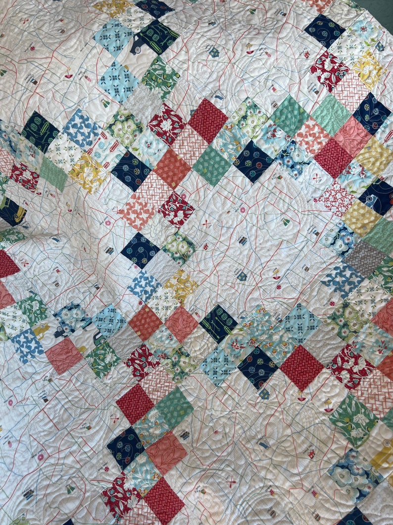 Irish Chain Quilt Kit Sweet Ride Quilt Kit Edyta Sitar Baby - Etsy