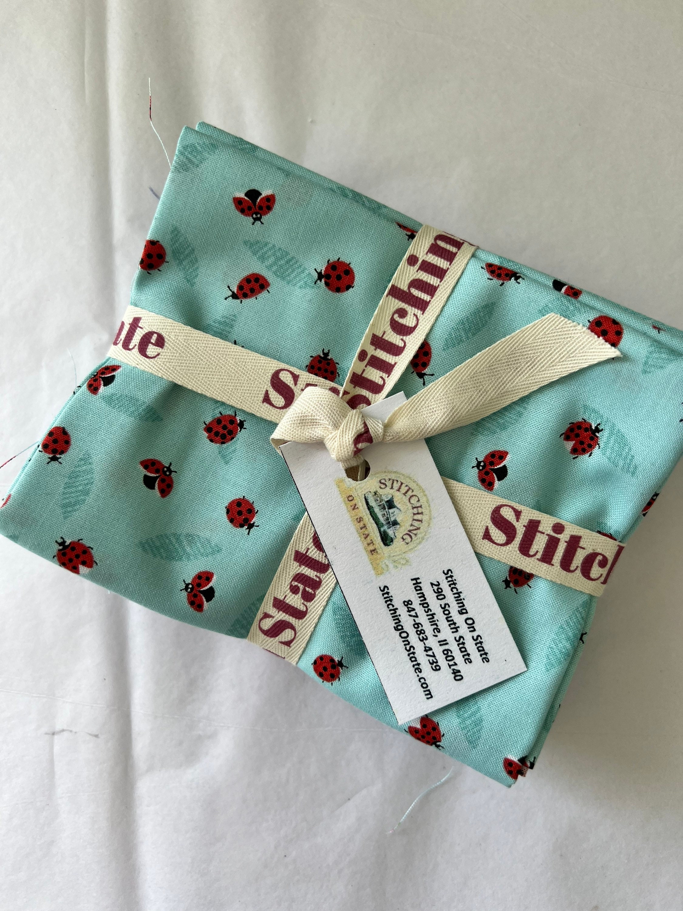 Spring Flowers Fat Quarter Bundle, Lady Bug Fat Quarters, Spring Fat ...