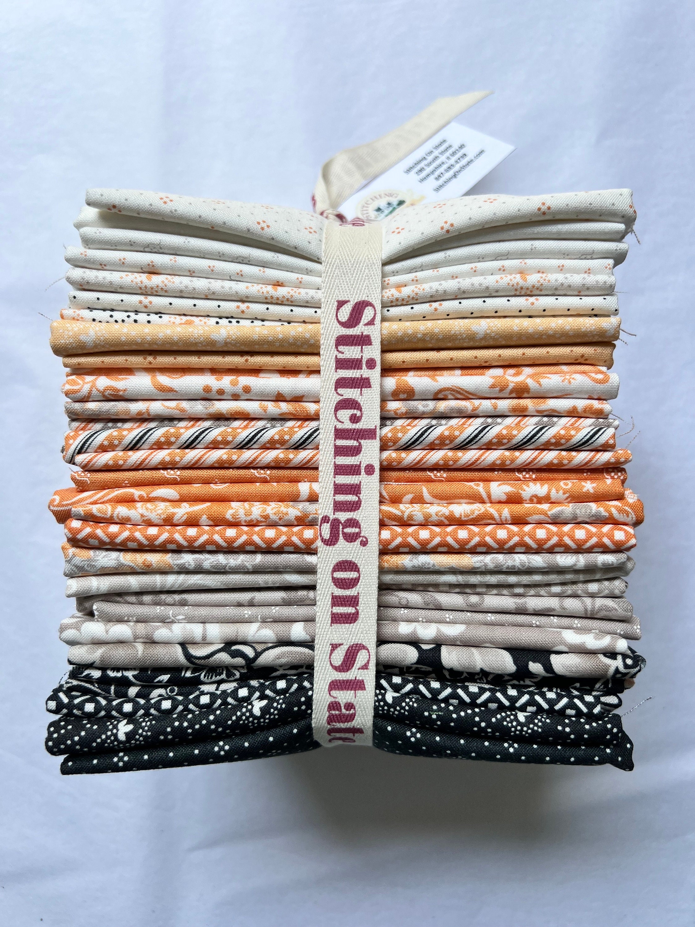 Harvest Moon Fat Quarter Bundle by Fig Tree & Co. Halloween - Etsy