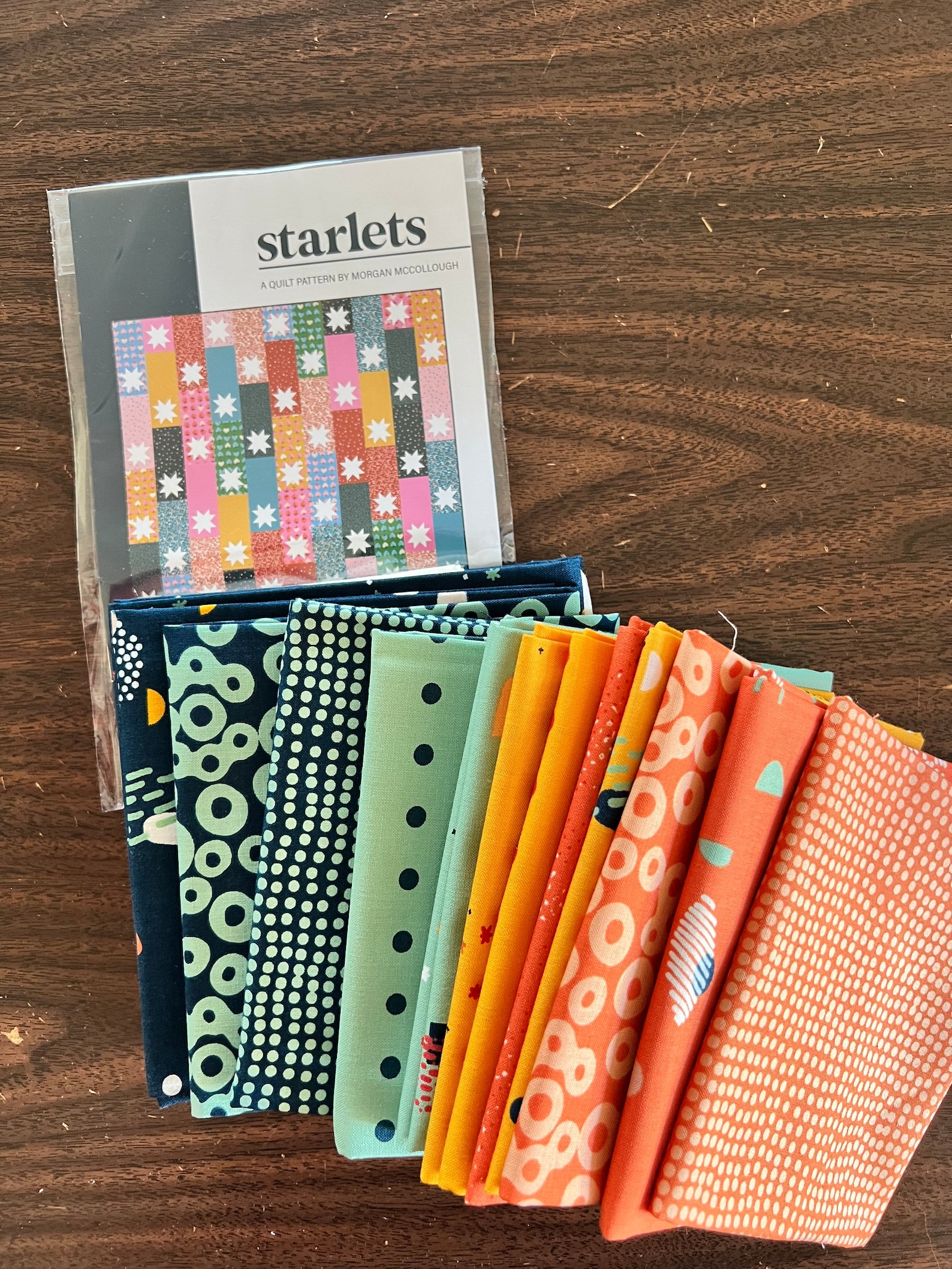 Starlets Quilt Kit Modern Star Quilt Kit 55 X 60 Throw - Etsy