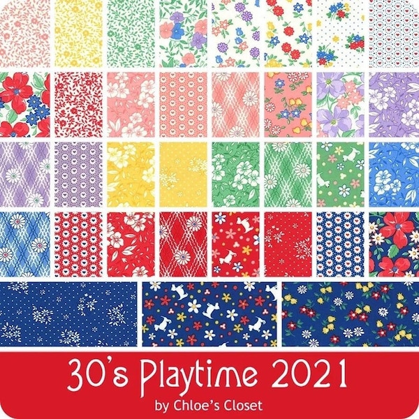 Moda Playtime Fabric - Etsy