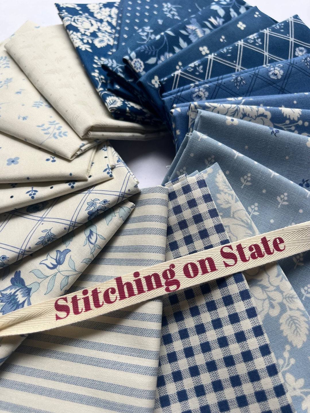 Blueberry Delight Fat Quarter Bundle by Bunny Hill Designs Fat Quarter ...