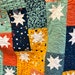 Starlets Quilt Kit, Modern Star Quilt Kit, 55 X 60 Throw Quilt, Frisky ...
