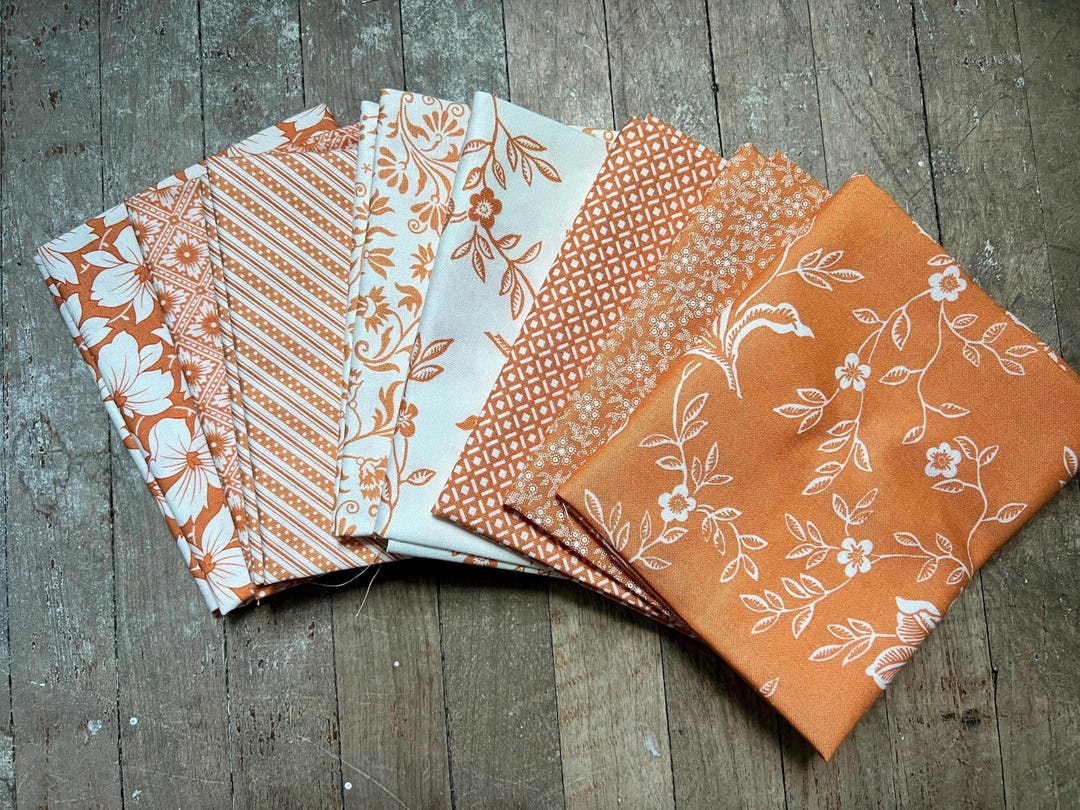 Denim and Daisies Fat Quarter Bundle by Fig Tree Co, Fabric Bundle ...