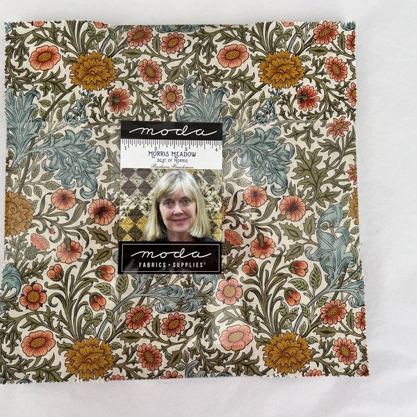 William Morris Layer Cakes Fabric for Quilting - Etsy