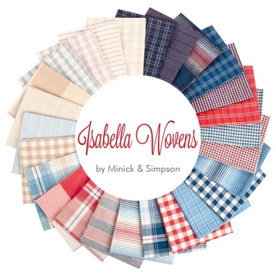 Isabella WOVEN Fat Quarter Bundle by Minick & Simpson Fat Quarter ...
