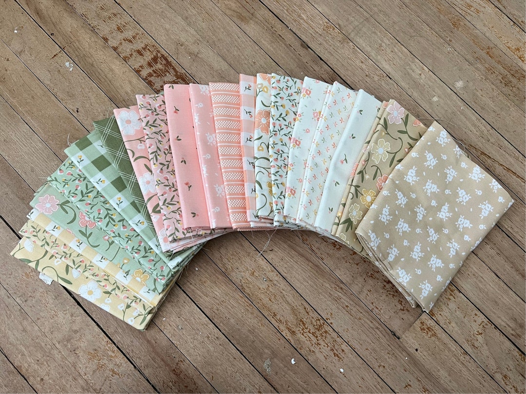 Flower Girl Fat Quarter Bundle, My Sew Quilty Life Fat Quarters, Floral ...