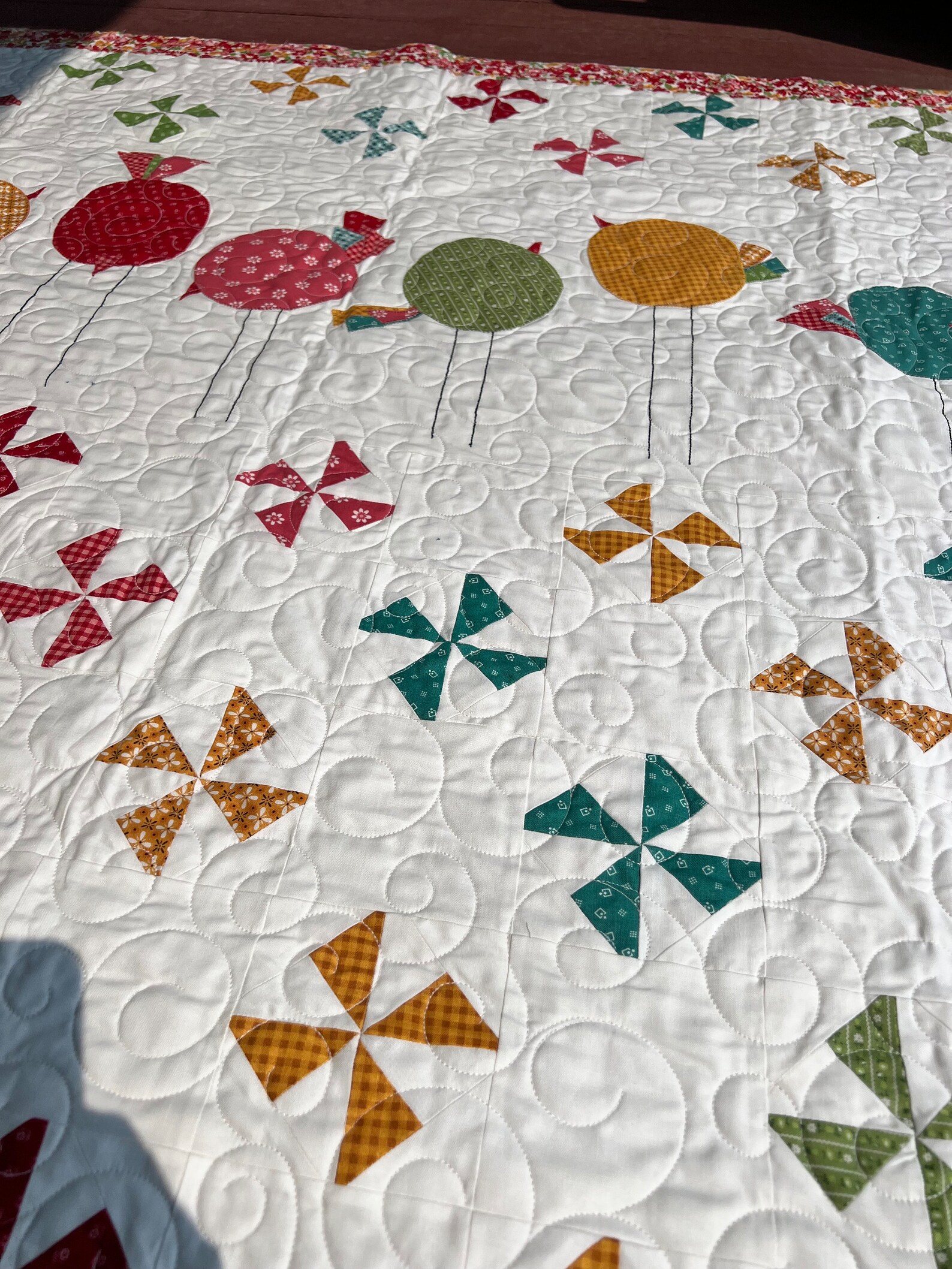 Twitter Quilt Kit, Bird Quilt Kit, Lori Holt Fabric, Wall Quilt, Baby ...