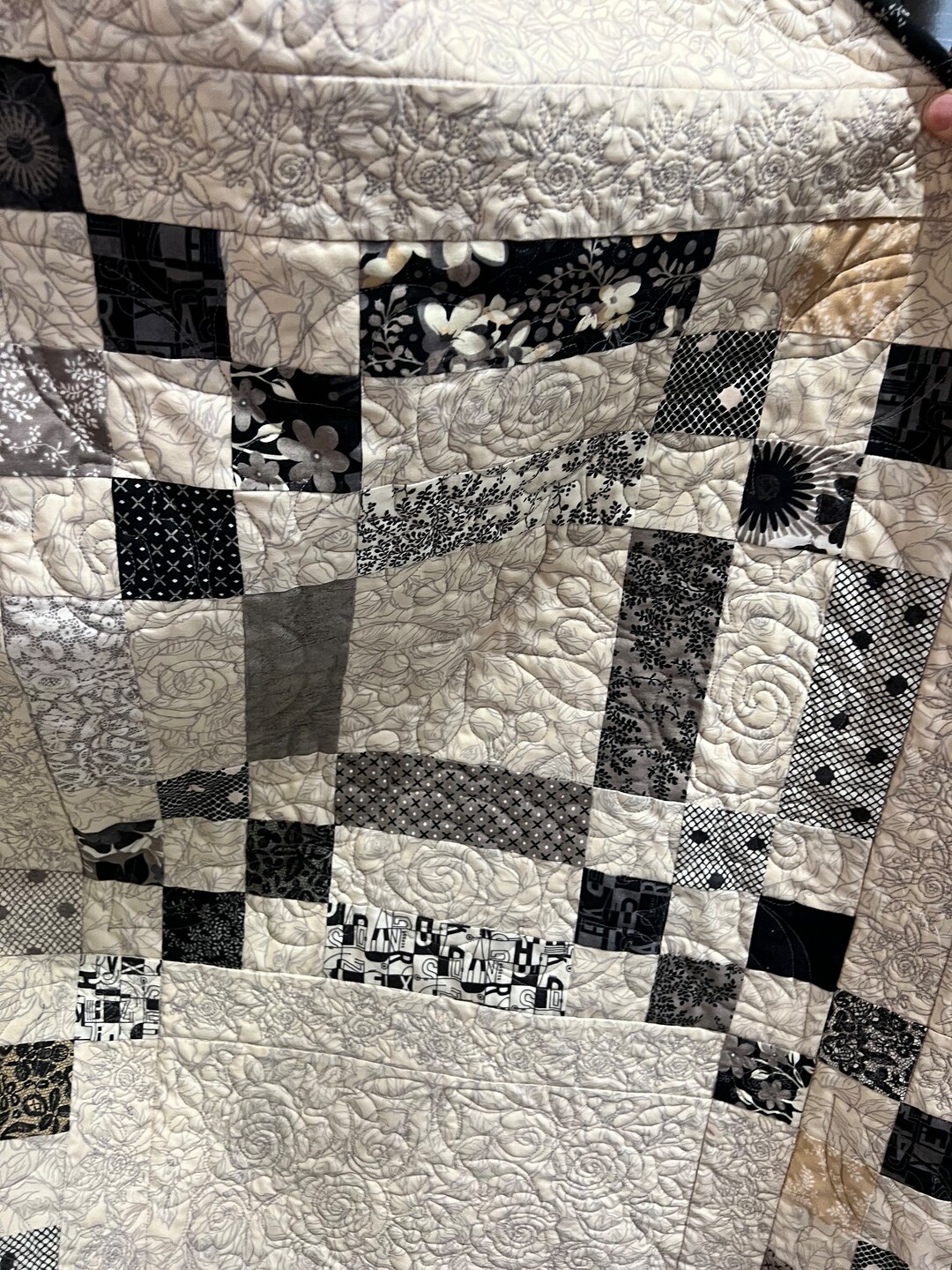 Watermarks Quilt Kit, Wendy Sheppard Quilt Kit, Paisley Fabrics, Full ...