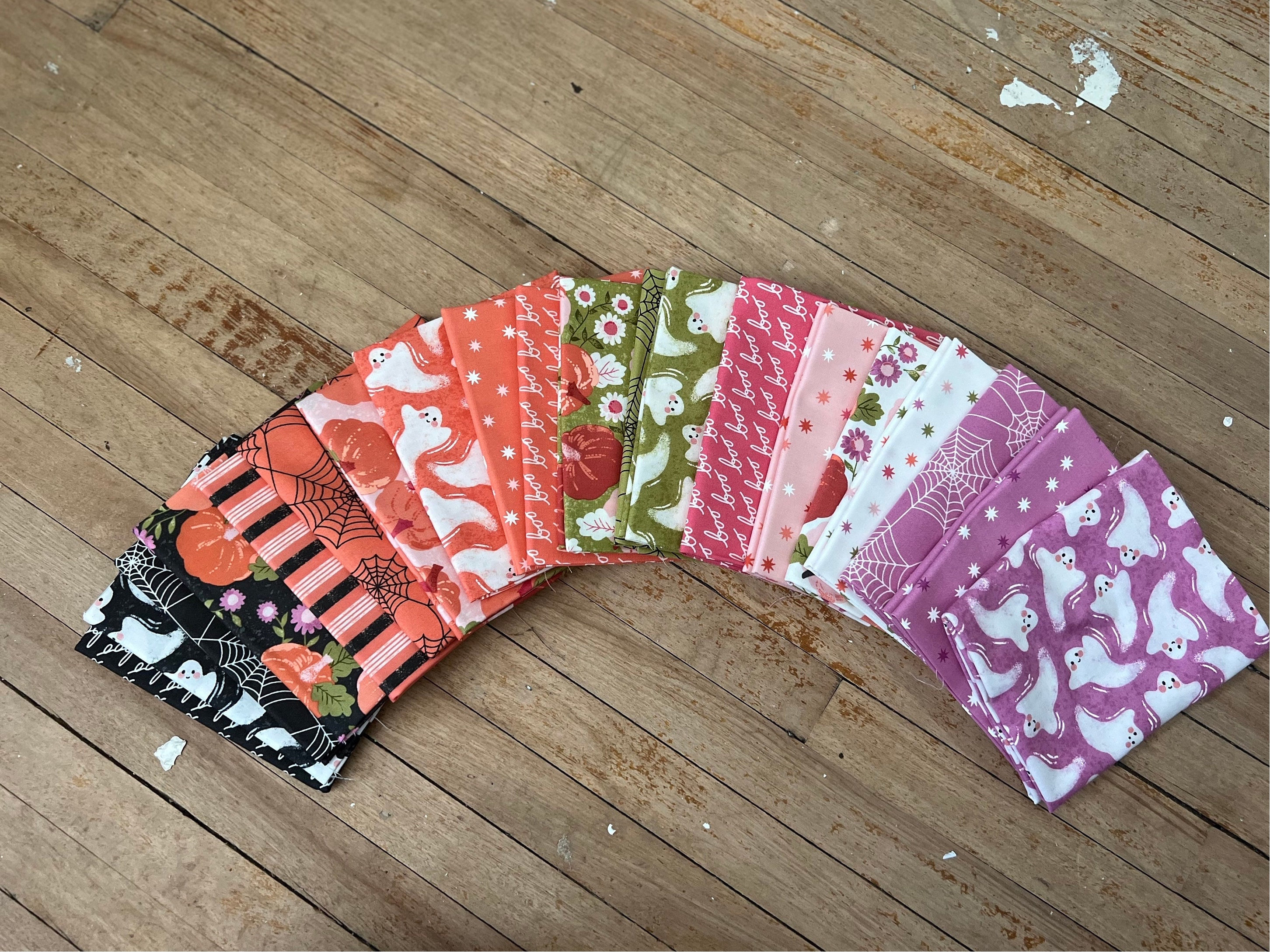 Hey Boo Fat Quarter Bundle by Lella Boutique, Halloween Fat Quarter ...