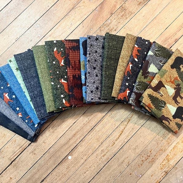 Woodland Fat Quarter - Etsy
