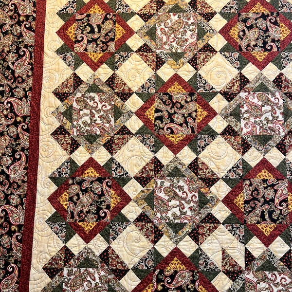 Ivory Quilt - Etsy