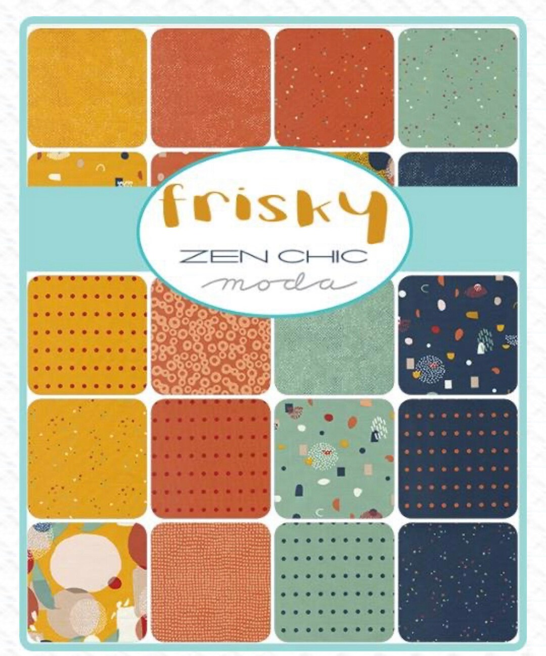 Frisky Charm Pack Zen Chic Modern Fabric Charm Pack 5 Fabric Squares ...