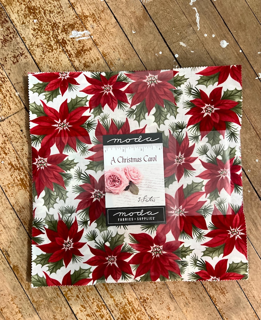 A Christmas Carol Layer Cake by 3 Sisters, 10 Inch Squares, Traditional ...