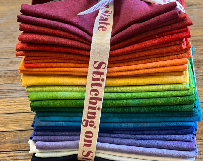 Grunge Fat Quarter Bundle, Temperature Quilt Fat Quarter Set, Moda ...