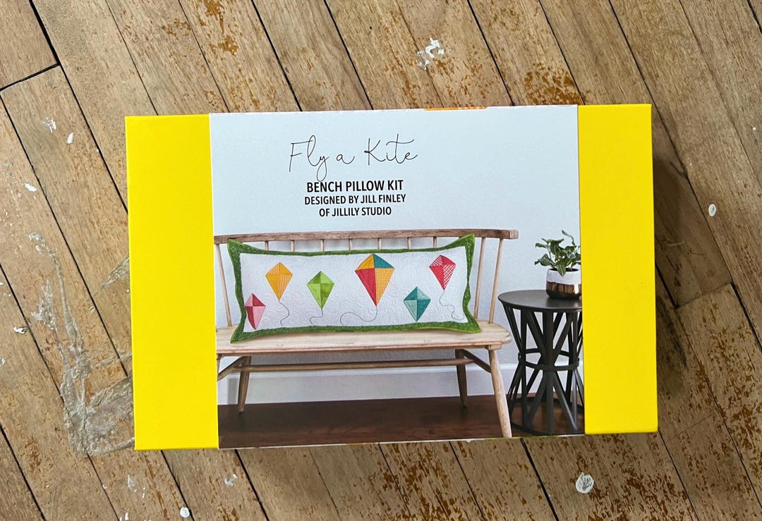 Fly a Kite Pillow Kit, Riley Blake Bench Pillow of the Month Kit, Bench ...