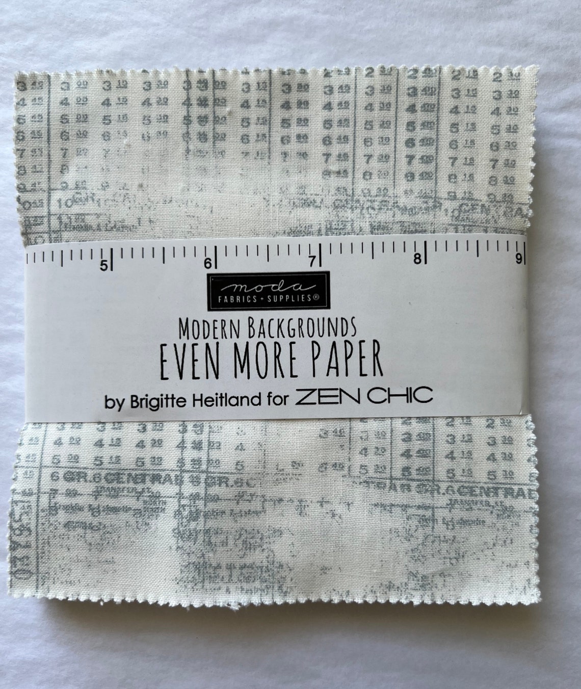 Even More Paper by Zen Chic 5 Charm Pack, Modern Quilting Fabric Zen ...