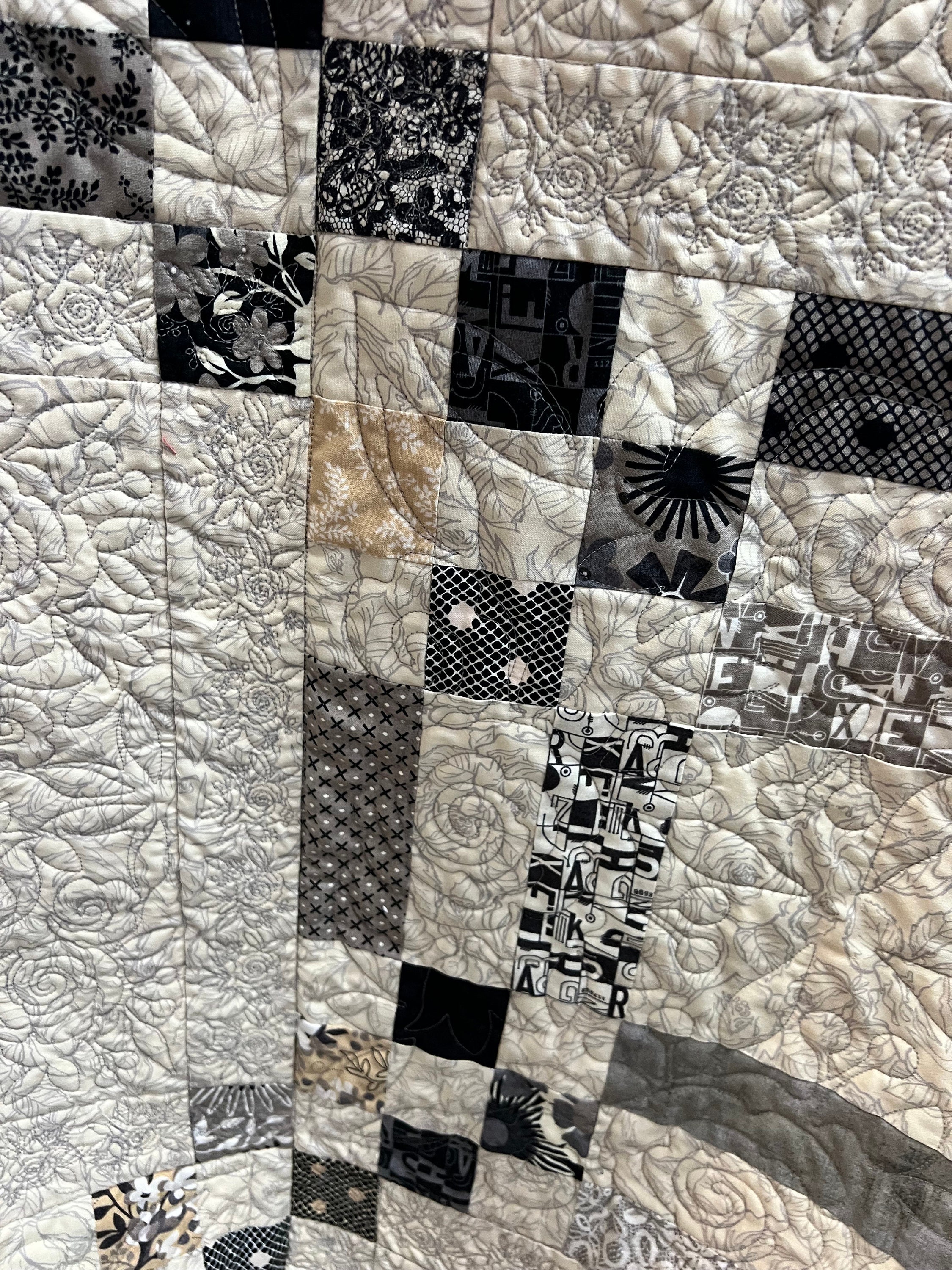 Watermarks Quilt Kit, Wendy Sheppard Quilt Kit, Paisley Fabrics, Full ...