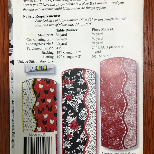 Table Runner Kits - Etsy