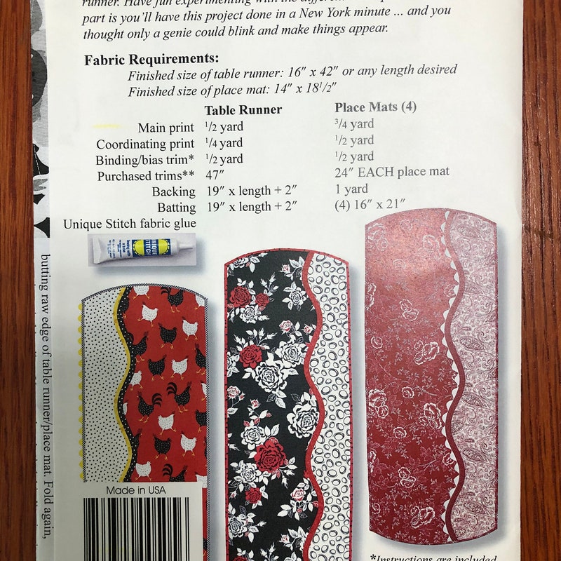 Table Runner Kits - Etsy