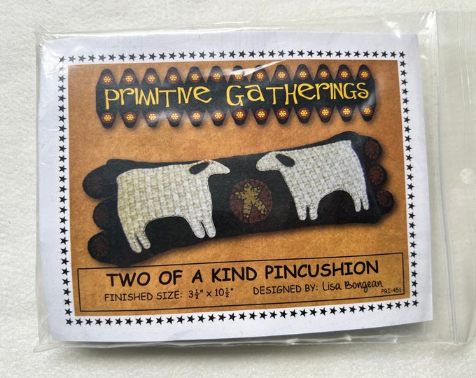 Batty Pincushion Kit, Wool Applique Sewing Kit - Wool Kit, Cottonwood ...