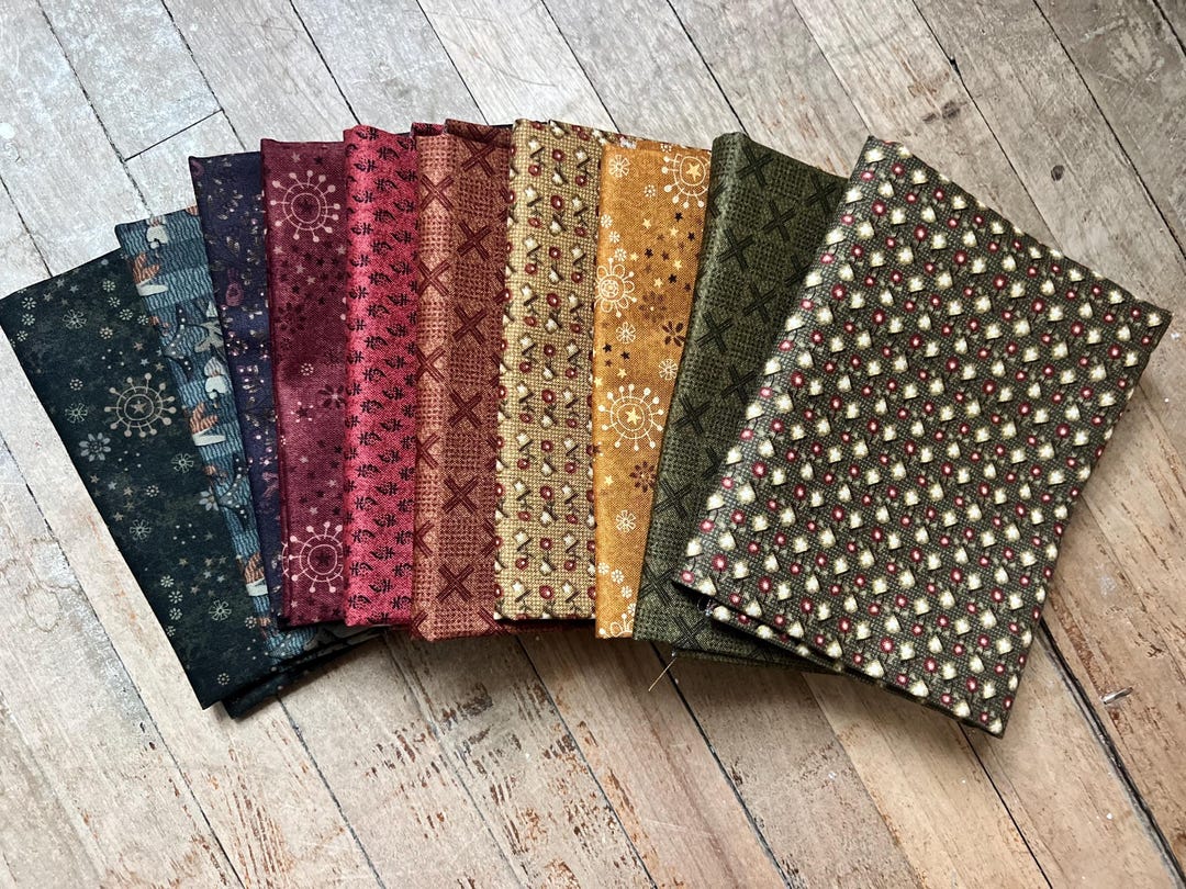 Froth and Bubble Fat Quarter Bundle, Henry Glass Designs 10 Fat ...