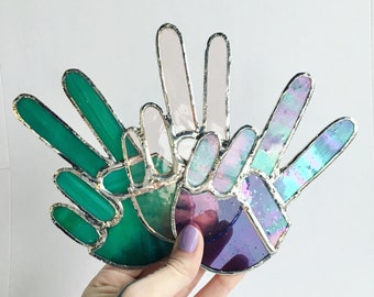 Peace Sign Stained Glass - Etsy