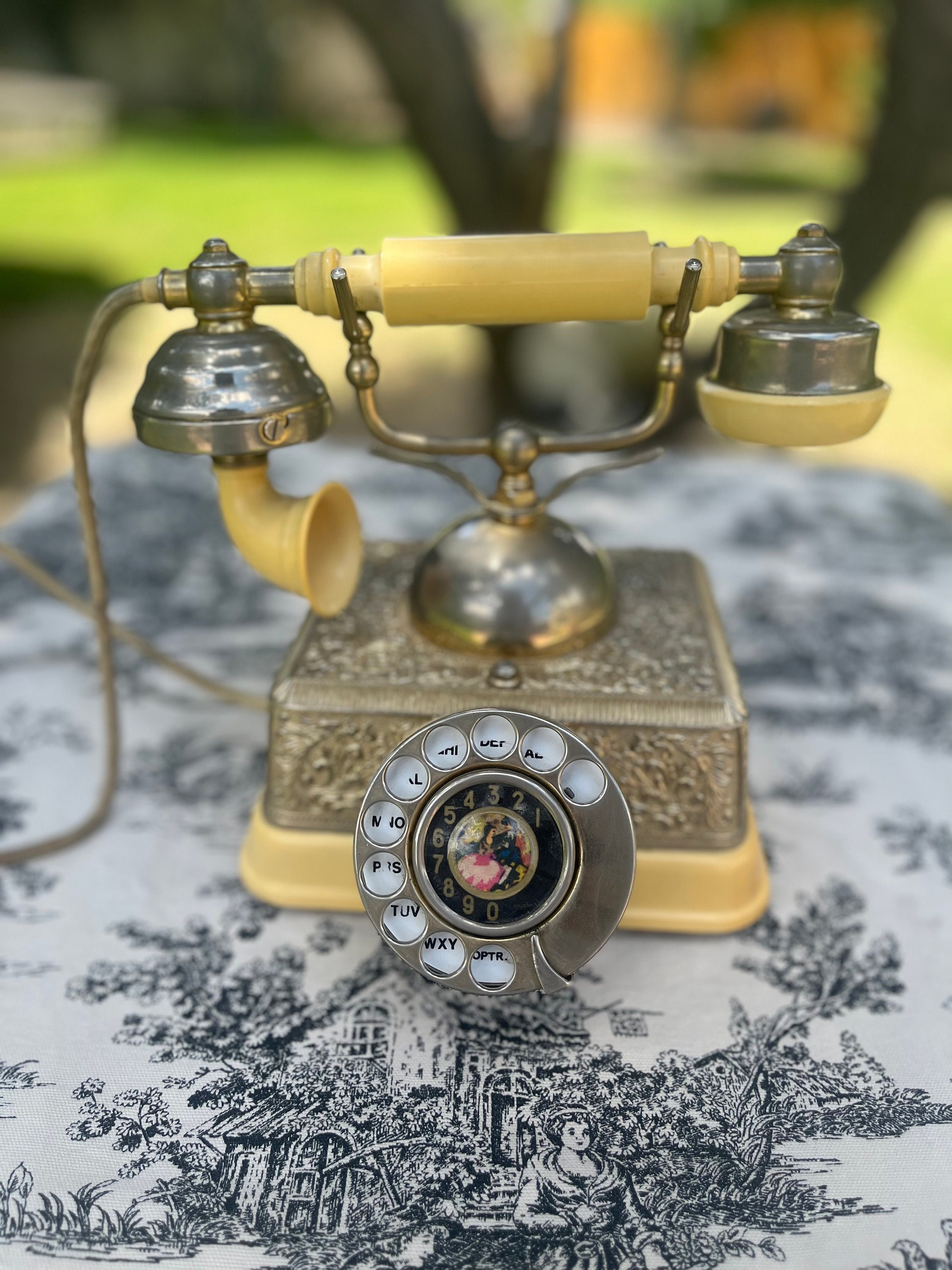 Vintage French Rotary Phones
