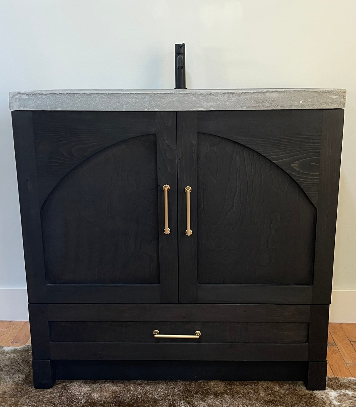 Custom Made 36 In. Bathroom Sink Vanity Concrete Top - Etsy