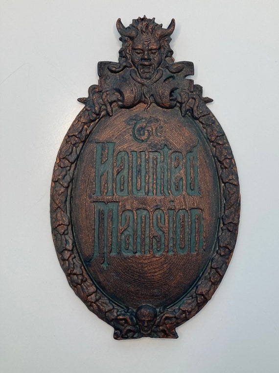 Haunted Mansion Plaque | Etsy