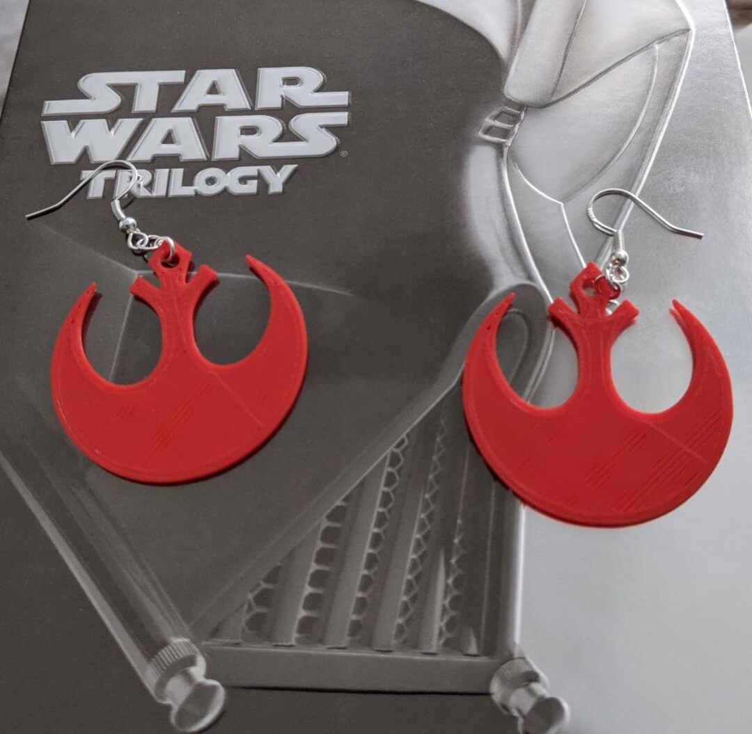 Star Wars Inspired Rebel Alliance Earrings - Etsy