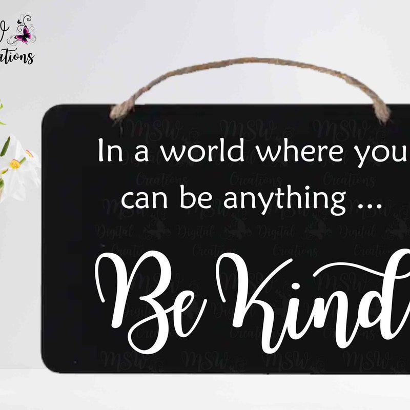 Kindness Sign - Etsy