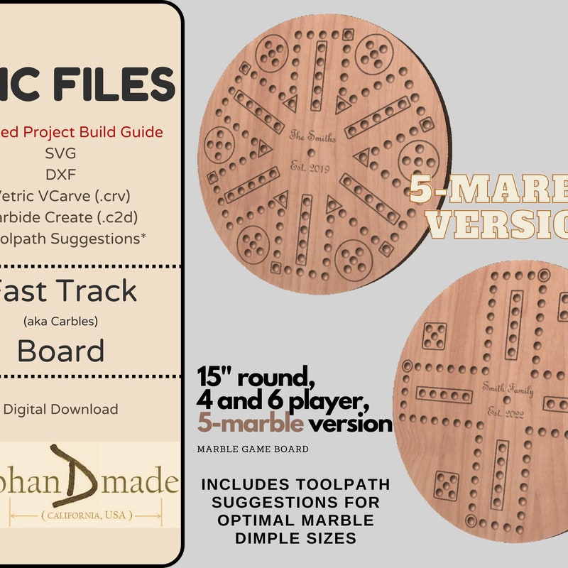 Carbles Game Board - Etsy