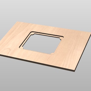 CNC File - Cutout for Jessem or Kreg Router Table Lift Insert - .svg ...