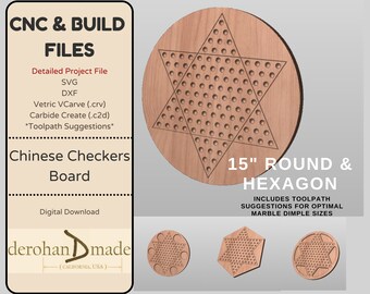 Chinese Checkers Cnc Router - Etsy