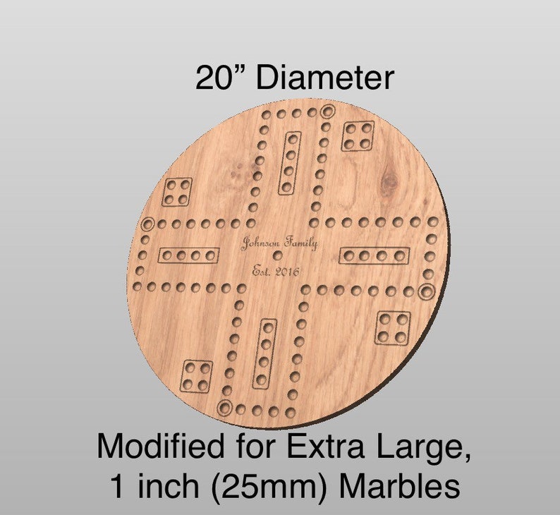 CNC Files + Project Guide - LARGE (1 INCH) Marble Aggravation / Wahoo ...