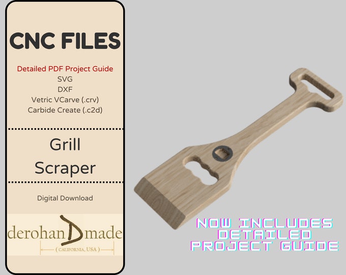 Personalized BBQ Scraper Custom Soft Wood BBQ Scraper BBQ Cleaner Grill ...