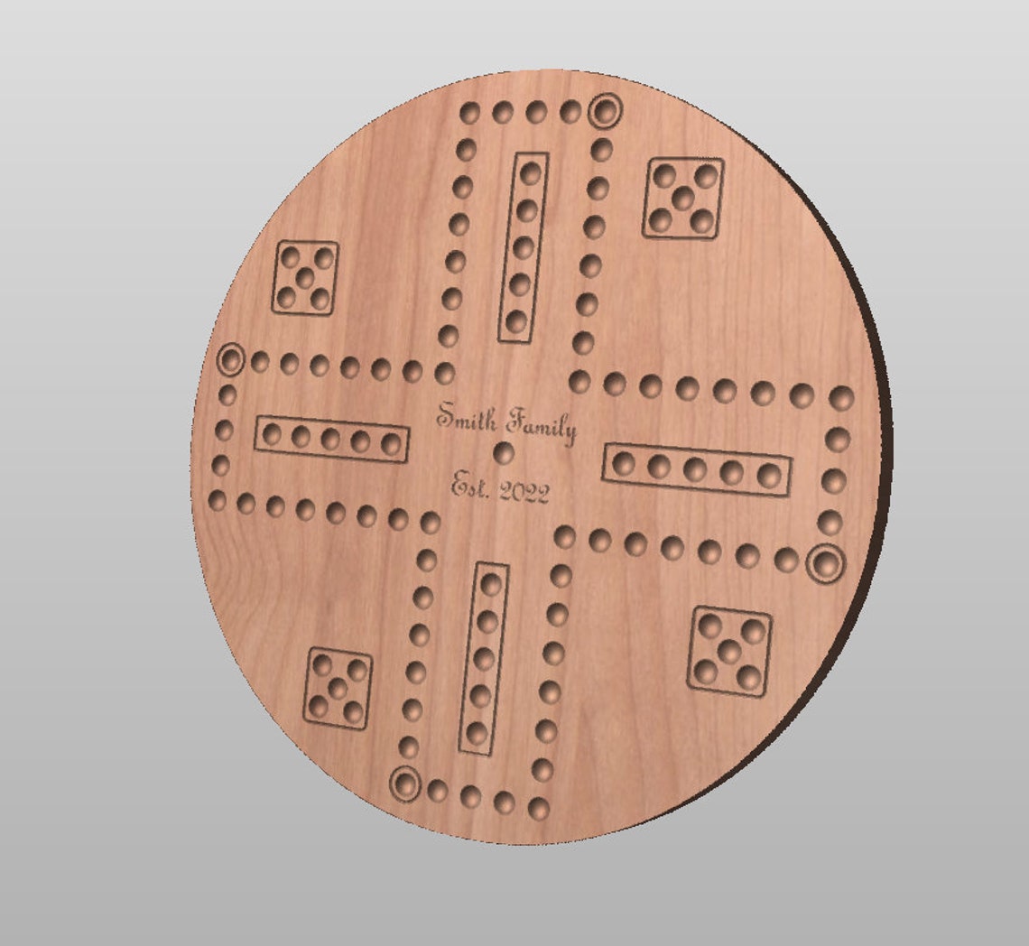CNC Files + Project Guide | 5 MARBLE Fast Track / Carbles Game - 6 and ...