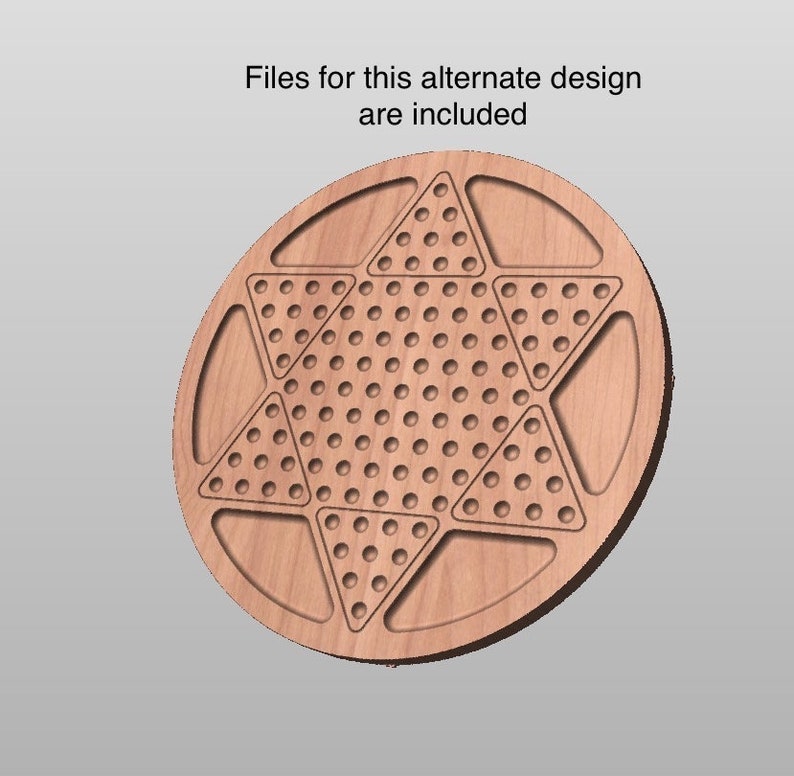 CNC Files - Chinese Checkers Marble Game - Detailed Build File ...