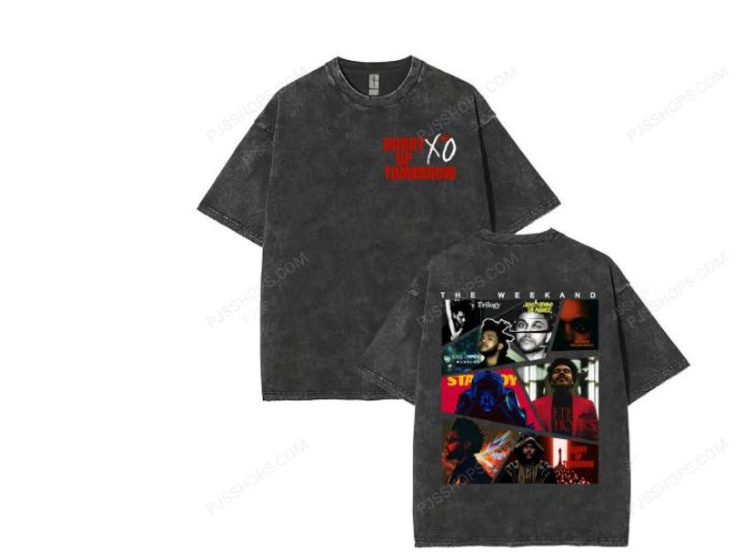 The Weeknd Album Hurry up Tomorrow T-shirts Vintage HURRY UP TOMORROW ...