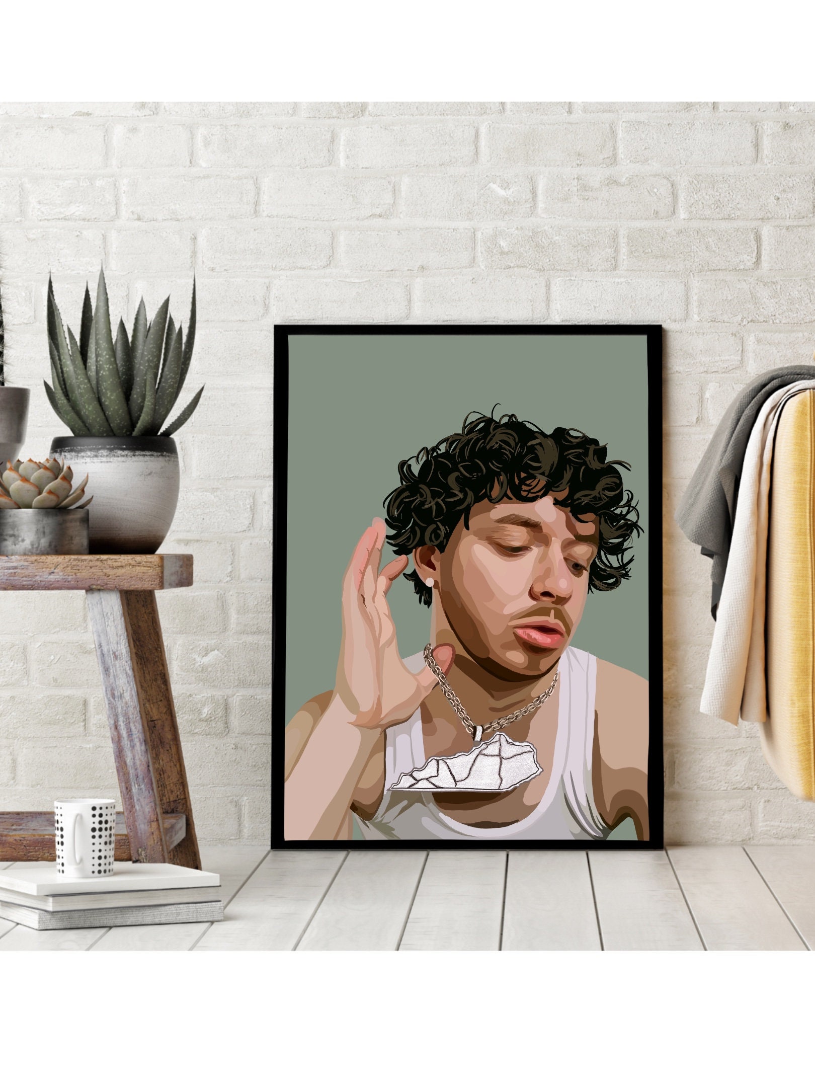 Jack Harlow Poster Art Print, Music Poster Print, Music Wall Art, Hip ...