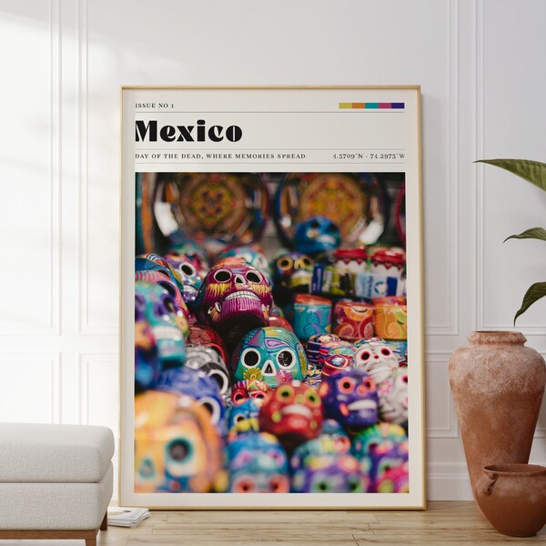 Sugar Skull Poster - Etsy