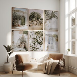 Mediterranean Wall Art Posters, Italian Countryside, Rustic House ...