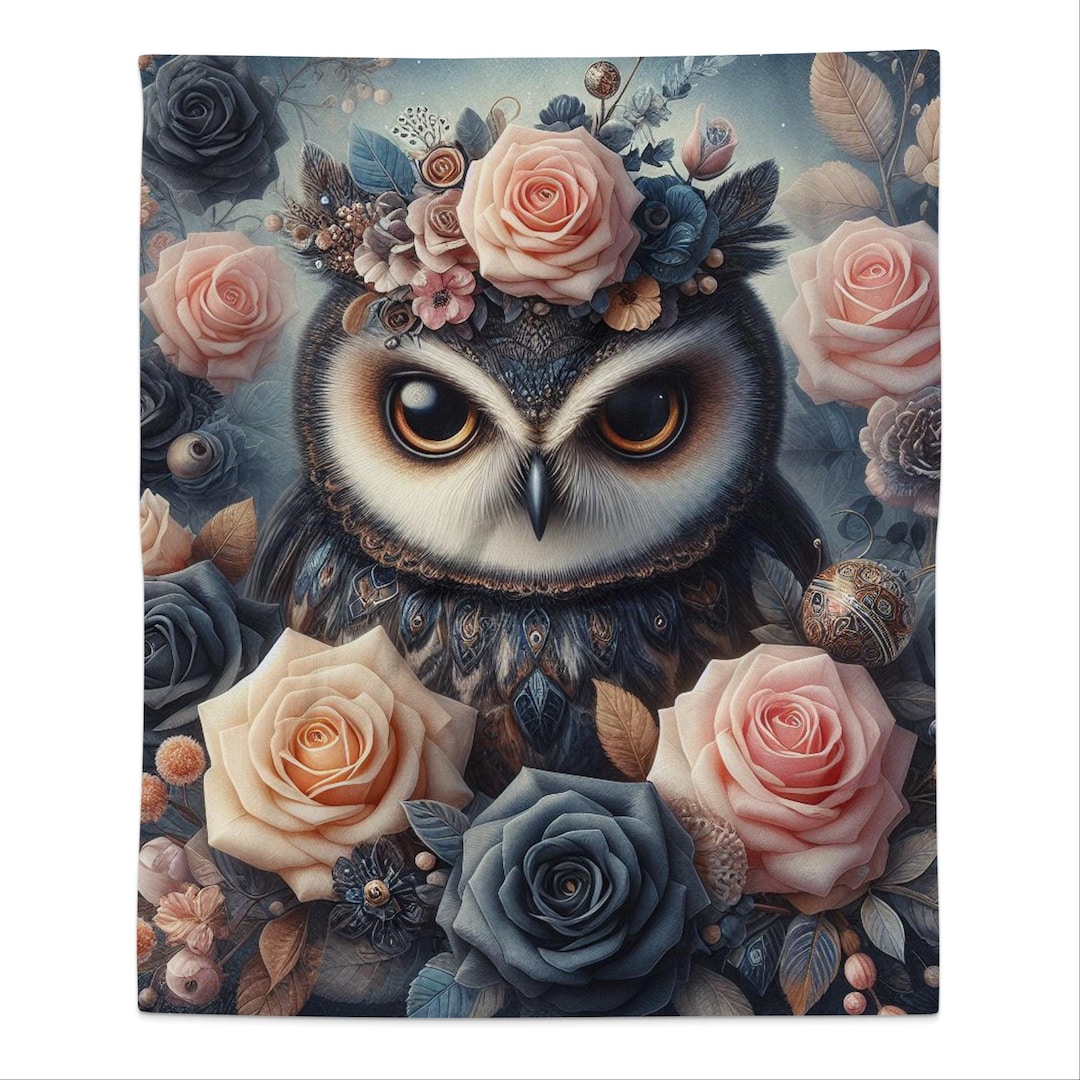 Abstract Modern Owl Art Print, Minimalist Digital Wall Art, Instant ...