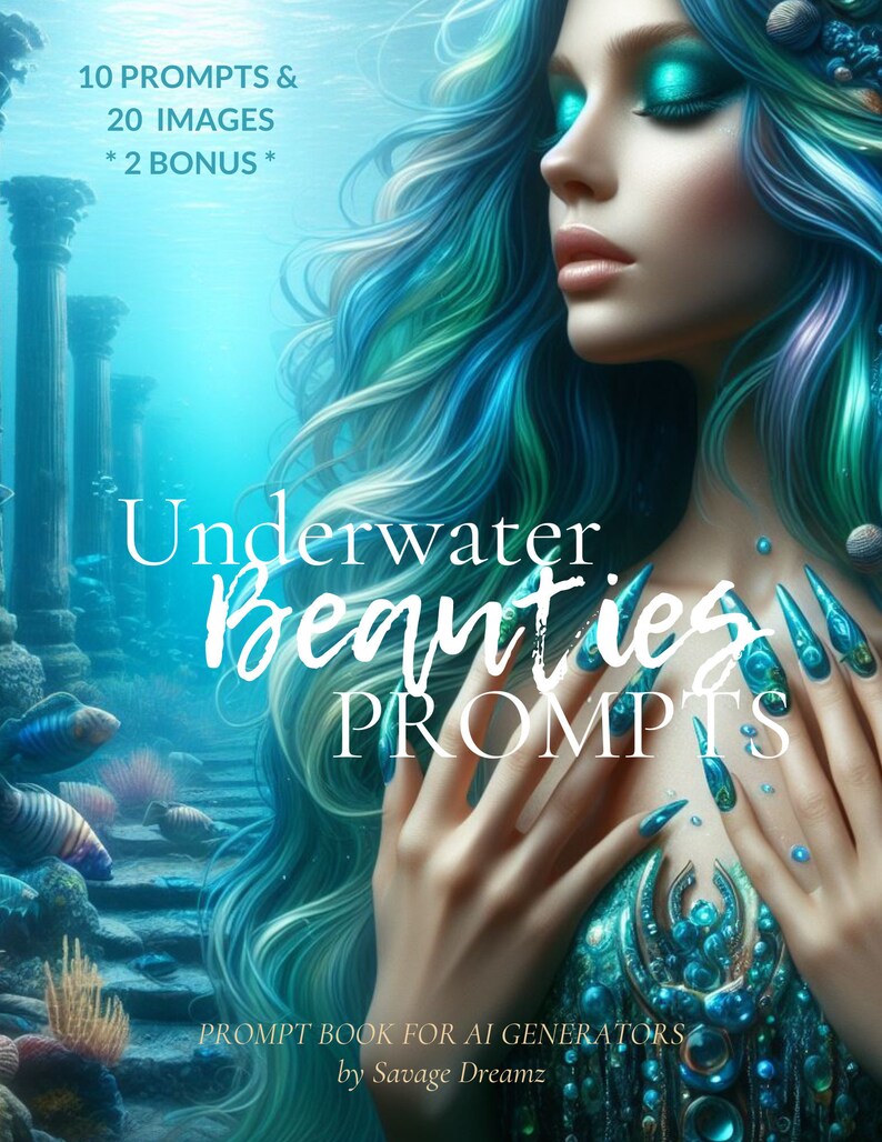 Prompt Guide | Underwater Beauties - Art Inspiration | Customizable ...