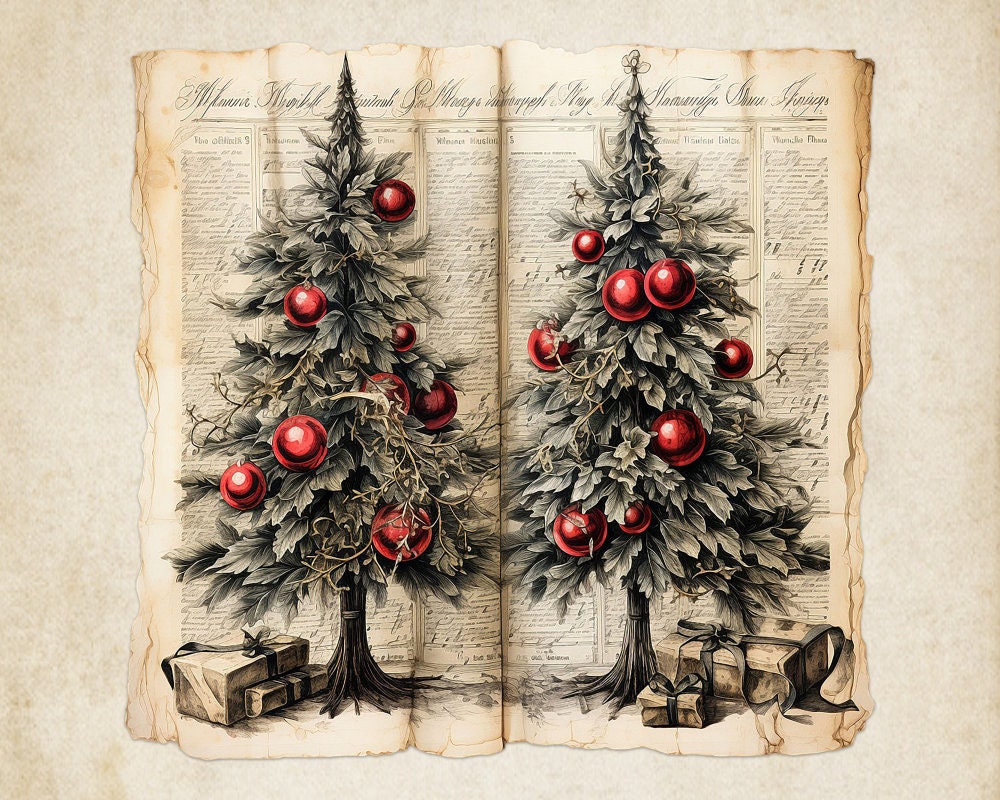 Gothic Christmas Clipart, Gothic, Magic, Witchcraft, Mystical ...