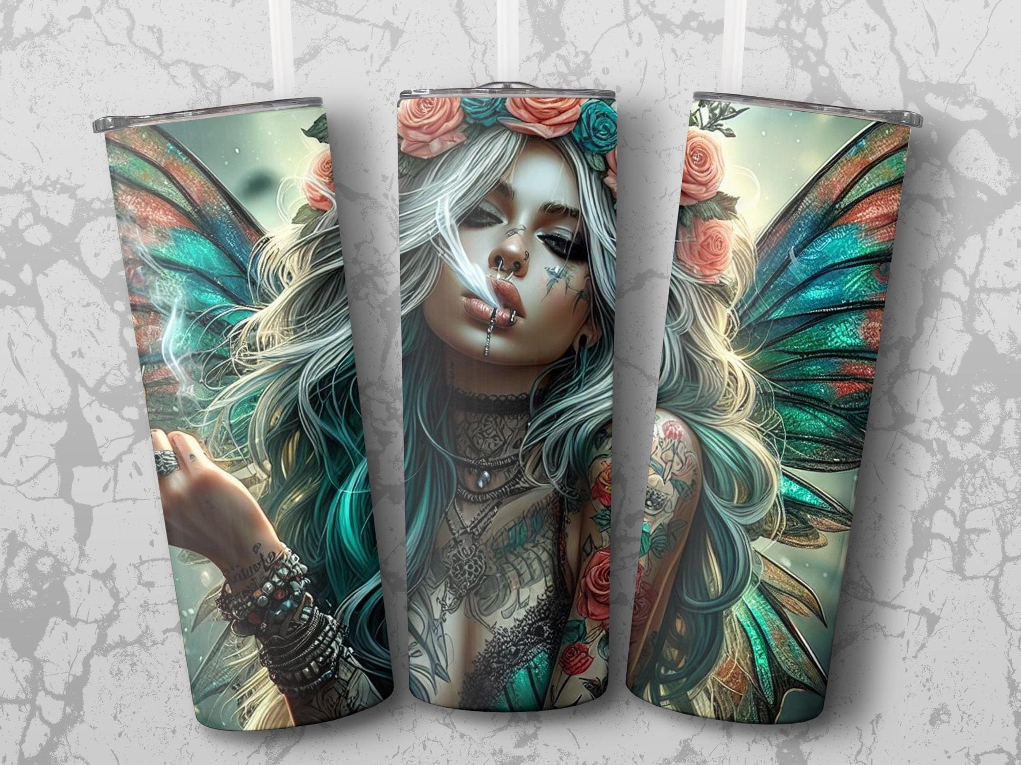 Vintage Fairy Smoke Digital Art Print | Digital Download | Antique ...