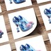 Elegant Blue Glass Slipper Sticker, Fairytale Inspired Sticker ...